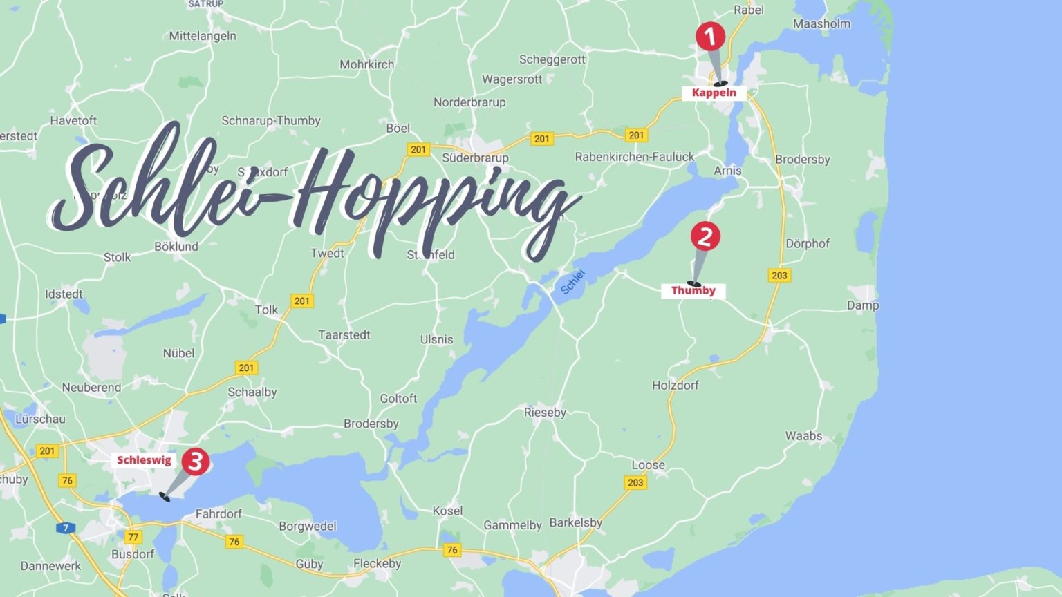 Schlei-Hopping: Von Kappeln bis Schleswig in 3 Tagen - Förde Fräulein