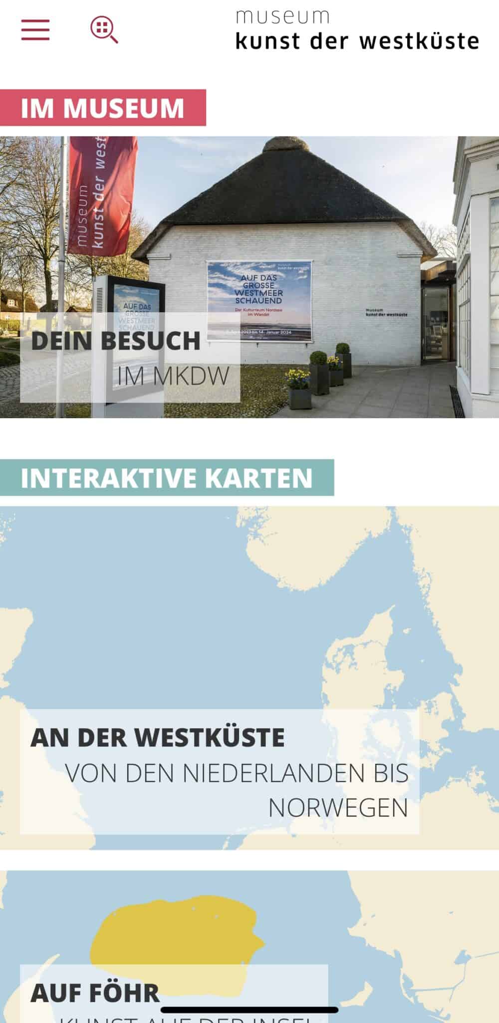 Künstlerische Schnitzeljagd mit dem Museum Kunst der Westküste auf Föhr - Förde Fräulein