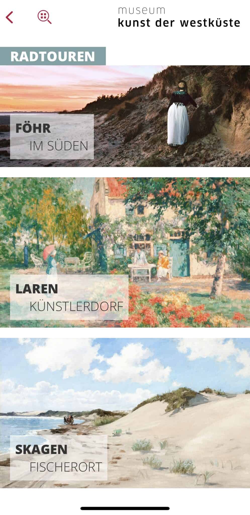 Künstlerische Schnitzeljagd mit dem Museum Kunst der Westküste auf Föhr - Förde Fräulein